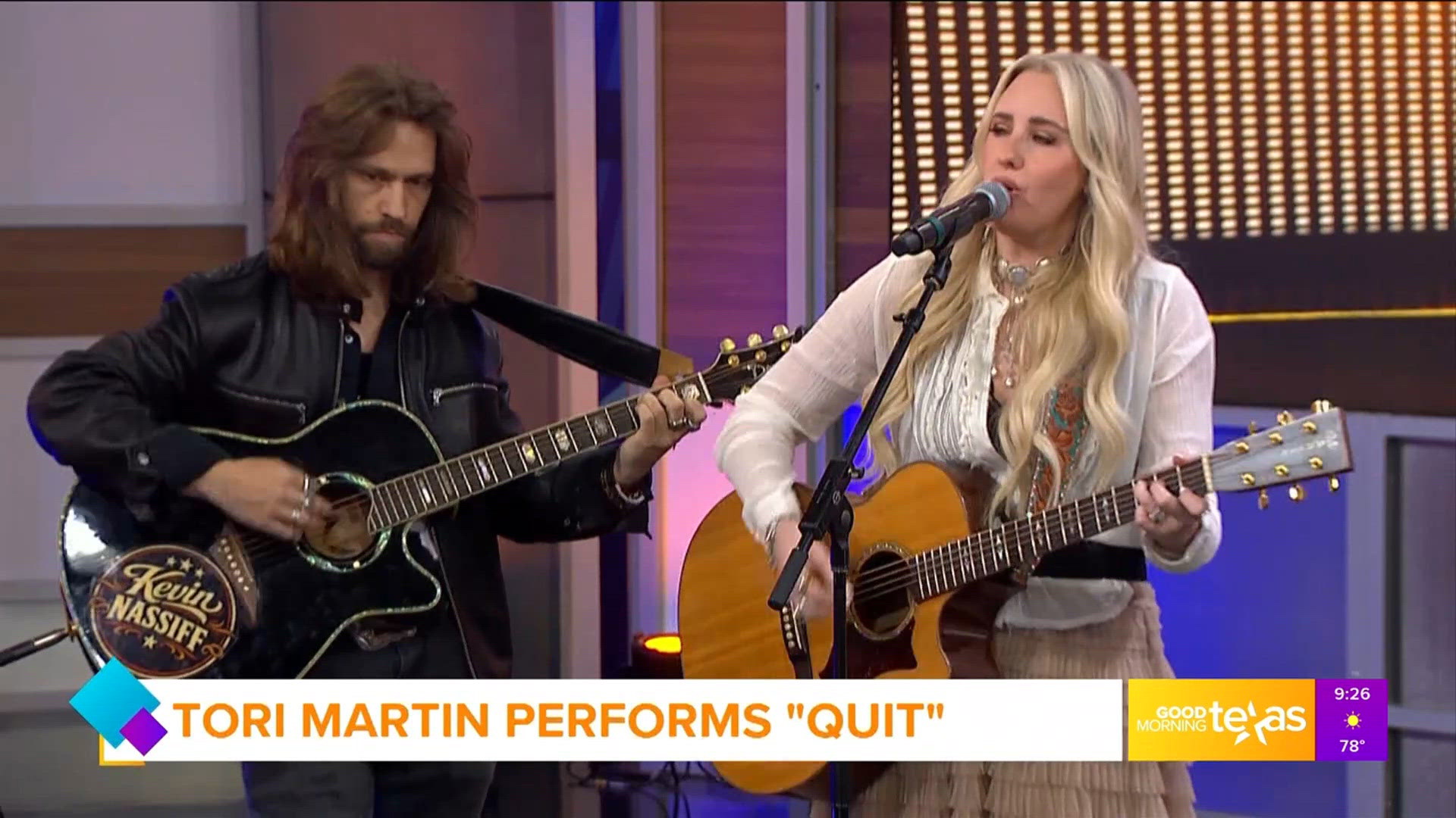 Tori Martin Performs "Quit" | wfaa.com