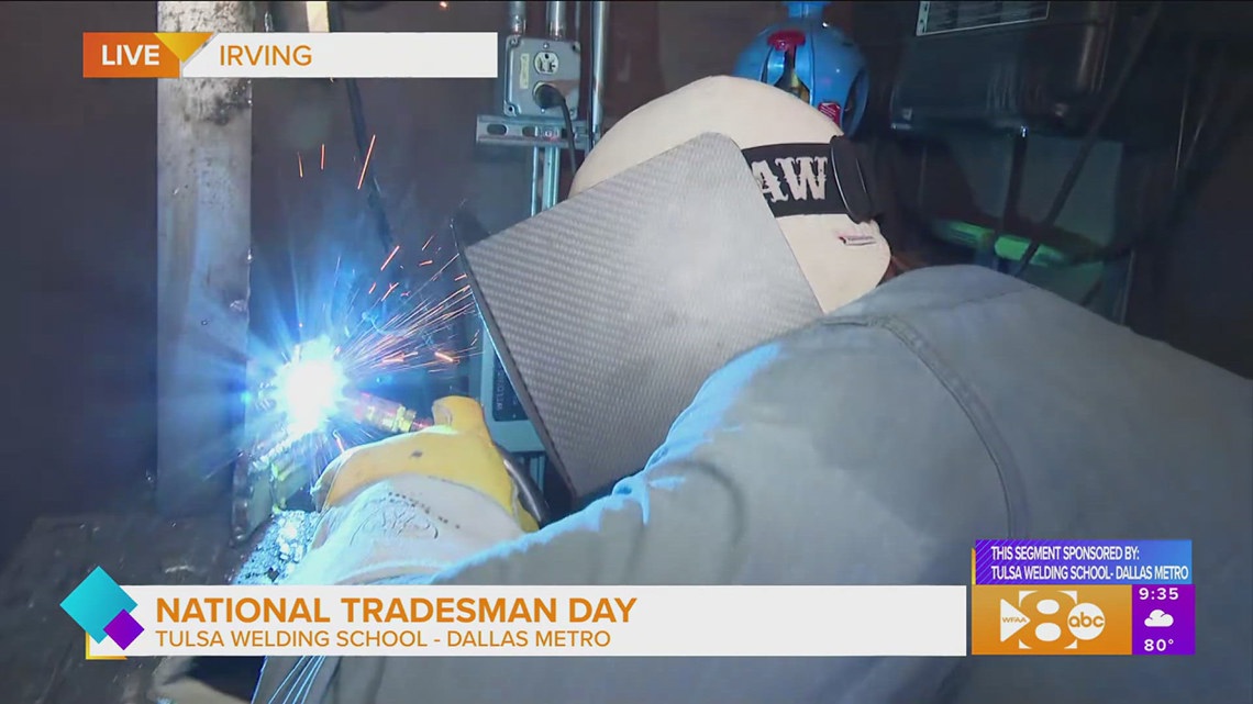 National Tradesman Day with Tulsa Welding School- Dallas Metro | wfaa.com