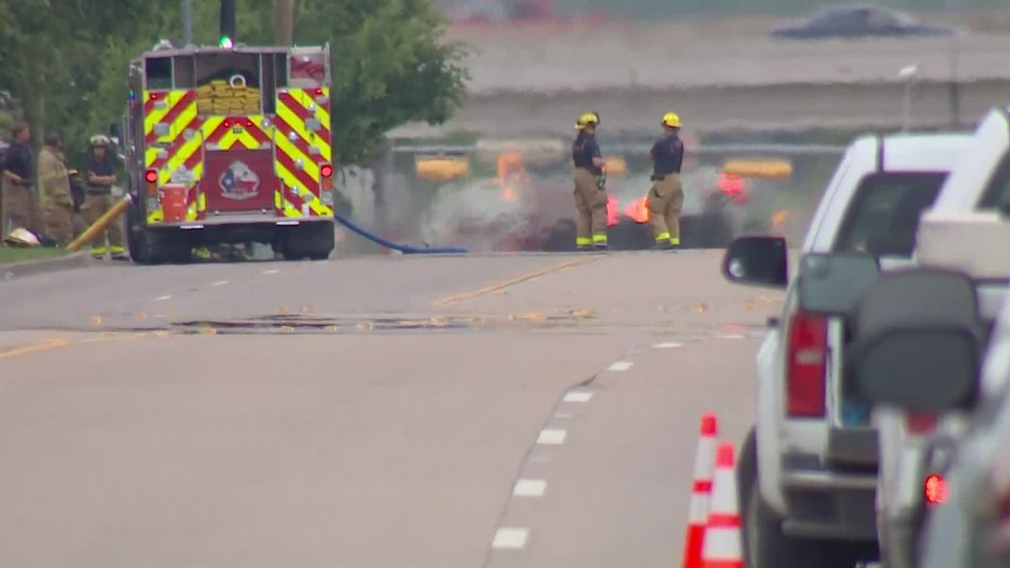 Over 100 evacuated due to natural gas fire in Grand Prairie | wfaa.com