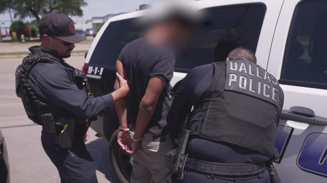 Dallas police arrest 98 in citywide crackdown, including teen charged ...