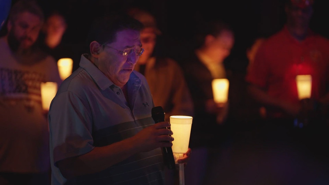 Fallen Terrell Texas police officer honored with vigil in Cedar Hill ...