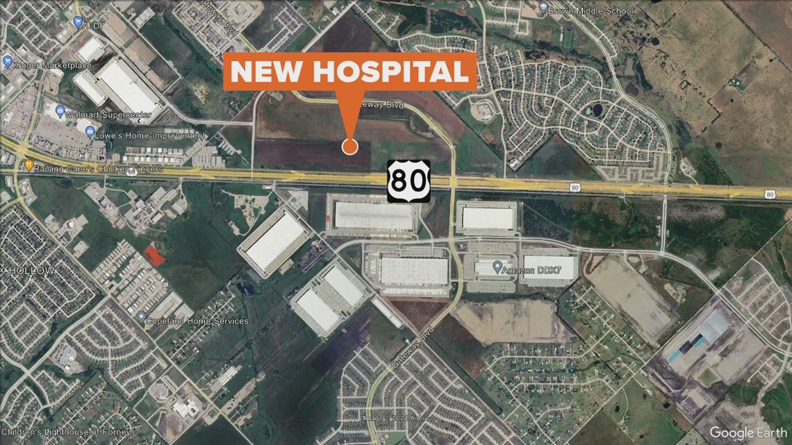 New hospital construction almost underway in Forney | wfaa.com