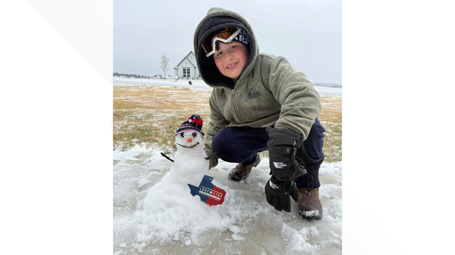 Dallas-Fort Worth snow forecast: Latest road conditions, snow fall ...