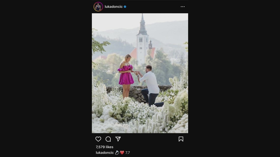 Dallas Mavs star Luka Doncic gets engaged to longtime girlfriend | wfaa.com