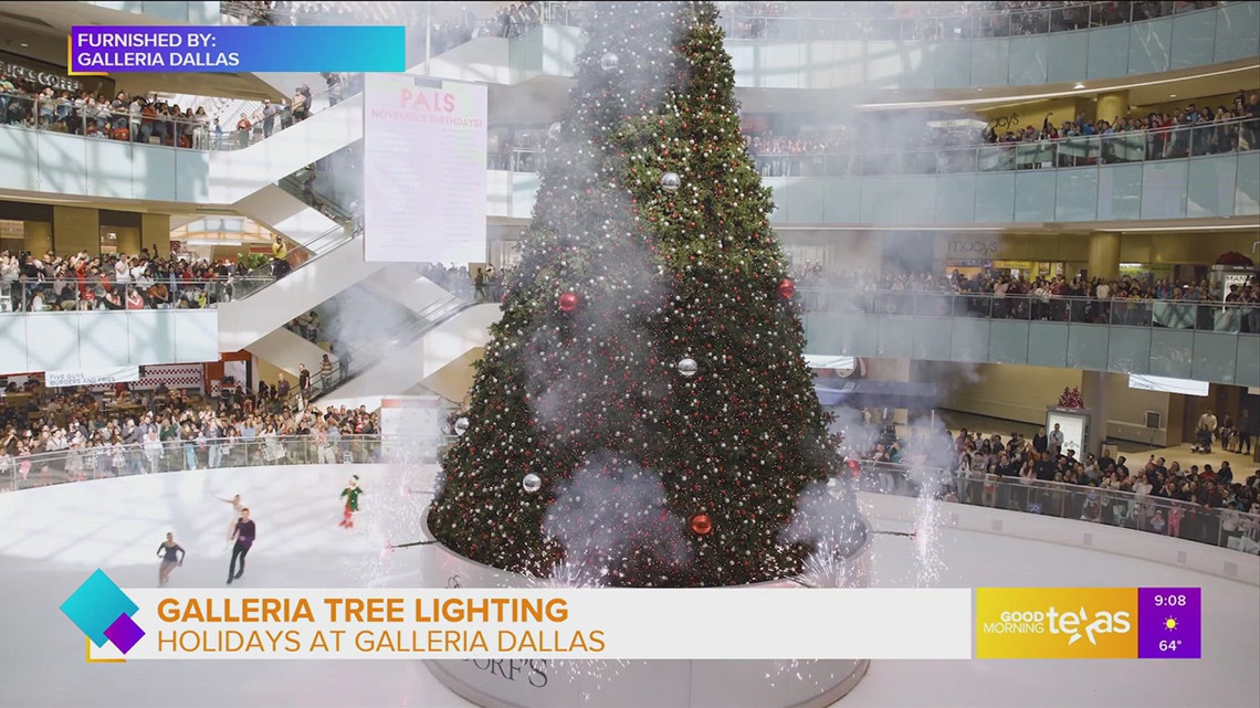 Holidays at Galleria Dallas with their annual Tree Lighting | wfaa.com