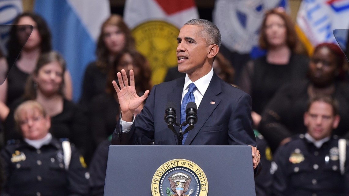 READ: Full transcript of President Obama's speech at Dallas memorial ...