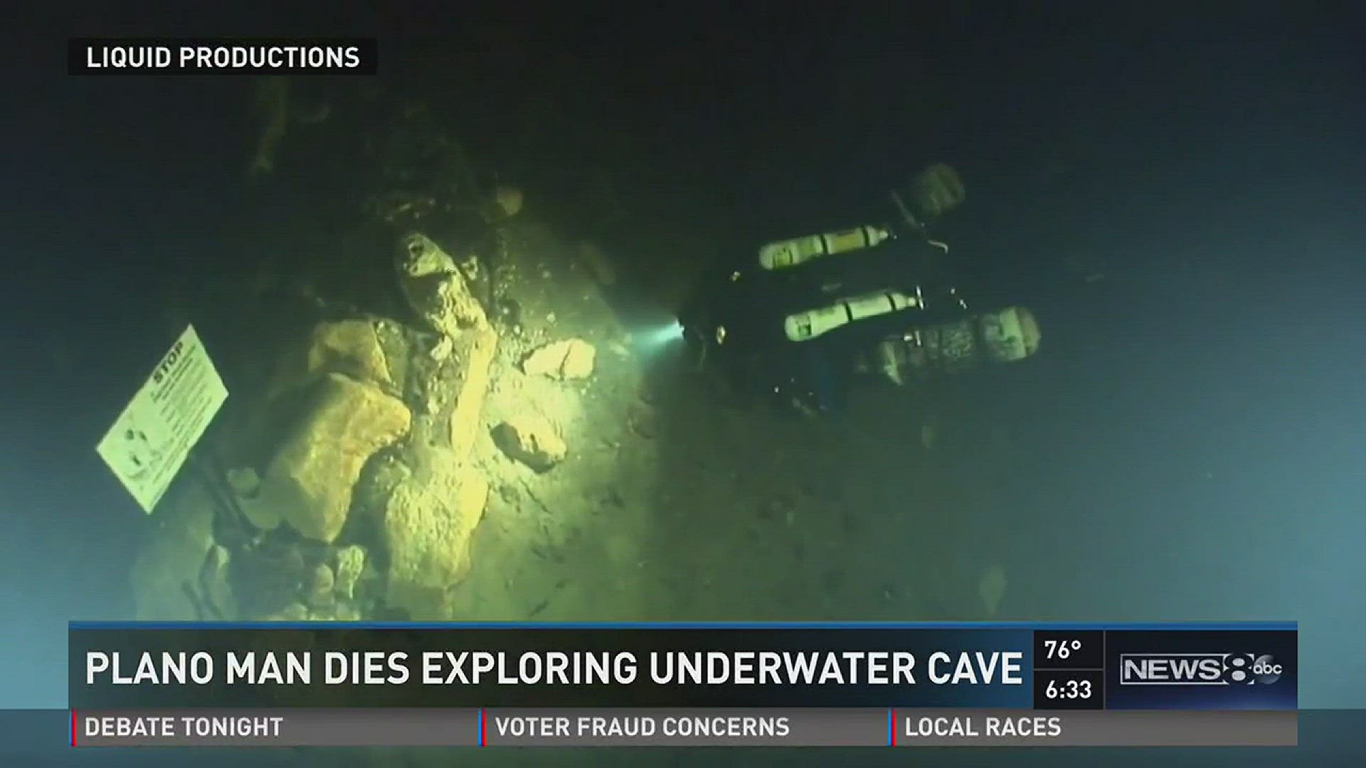 Plano man dies at dangerous Florida dive site | wfaa.com