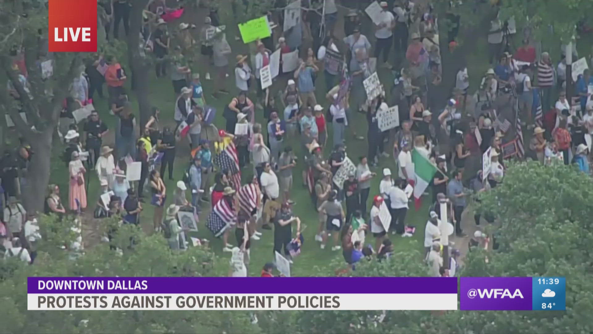'No Kings' protest live coverage: A look at protests in Denton and ...