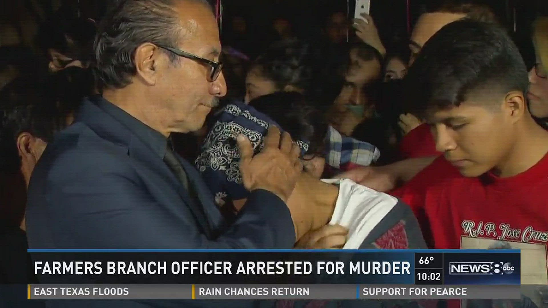 Farmers Branch officer arrested for murder, assault in teens' shooting | wfaa.com