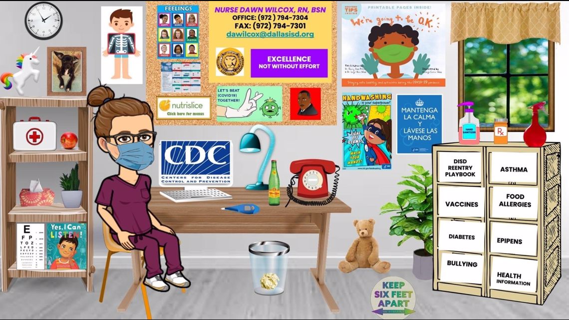 Bitmoji virtual classrooms from teachers around North Texas | wfaa.com