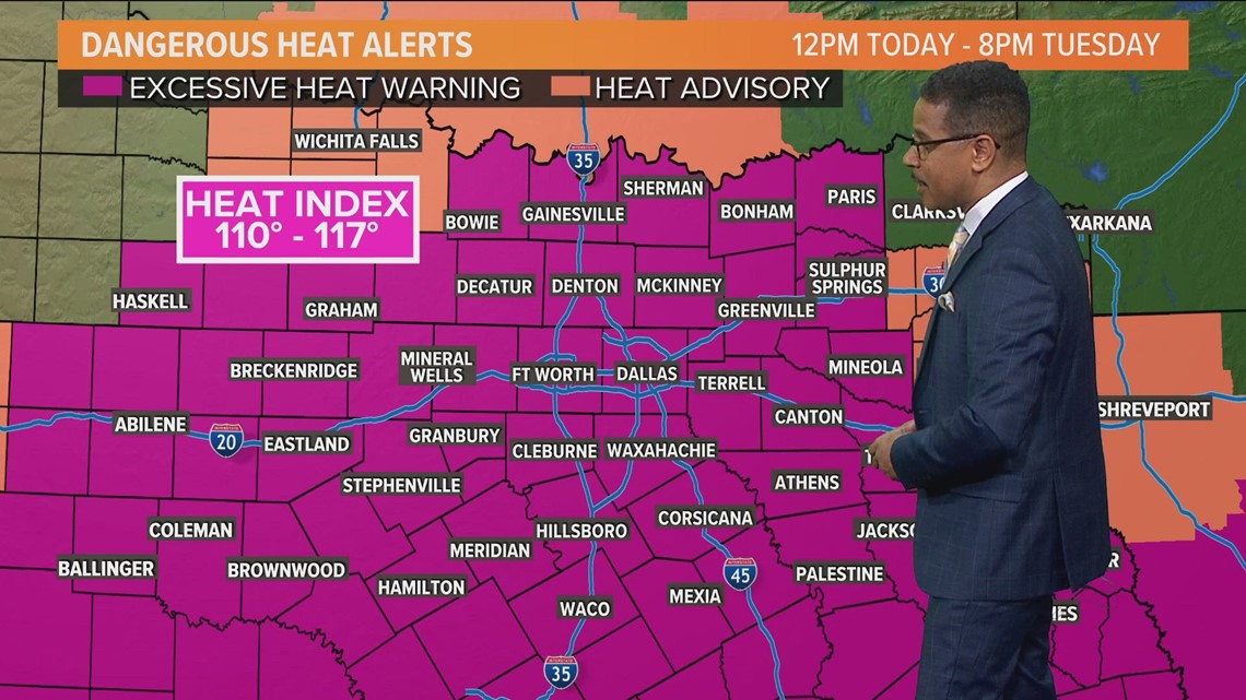DFW Weather: Excessive Heat, Ozone Action Day | wfaa.com