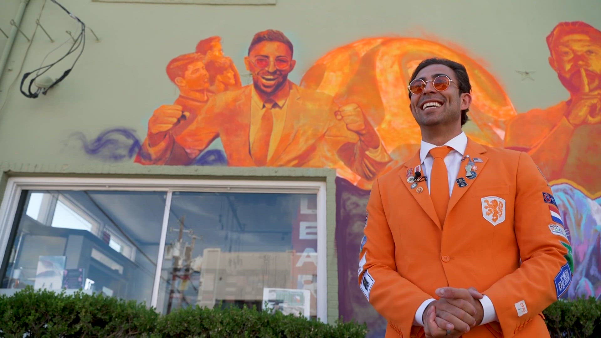 New Netherlands mural drawing attention in Deep Ellum as World Cup ...