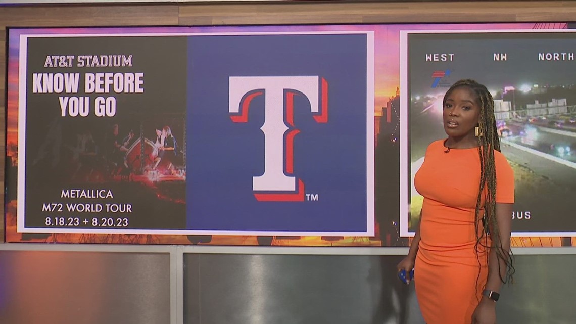 Texas Rangers, Metallica both playing in Arlington this weekend | wfaa.com