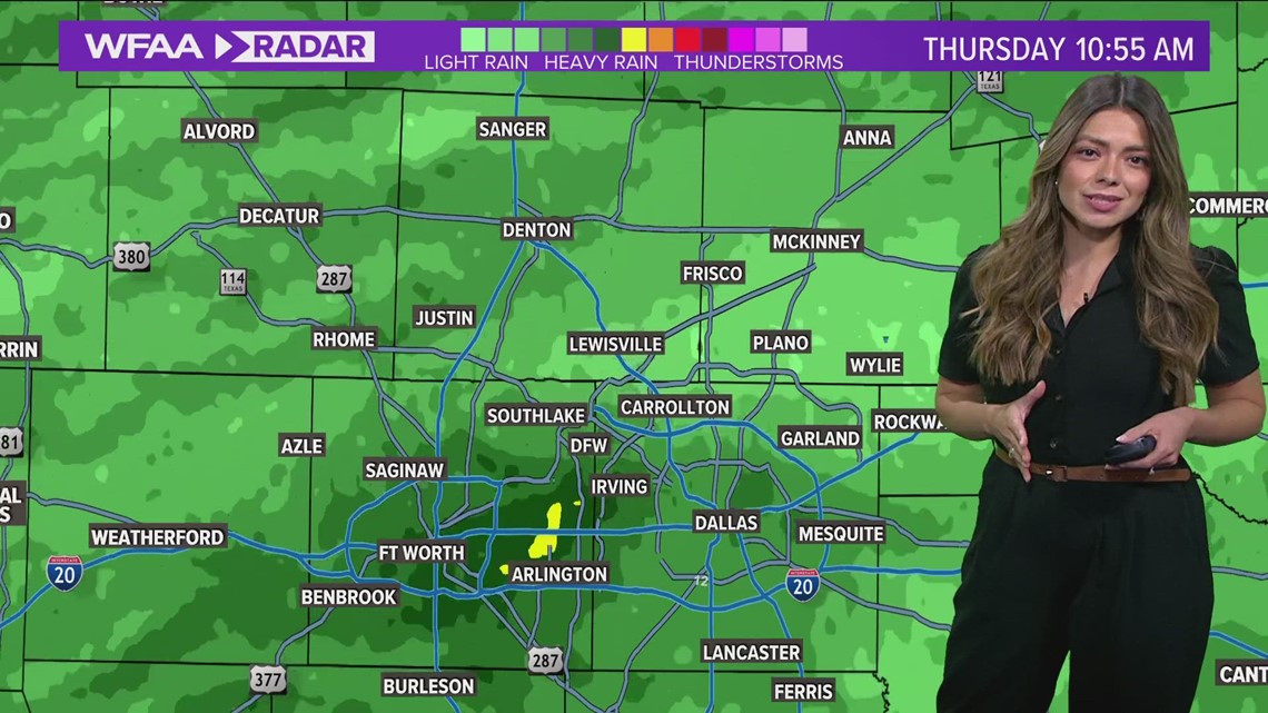 DFW Weather: Cool and rainy conditions continue across North Texas ...