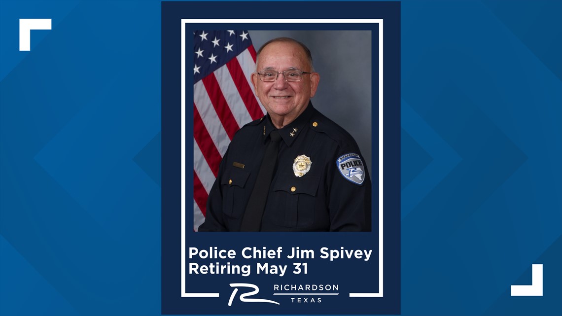 Richardson Police Chief Jim Spivey announces his plans to retire in May ...