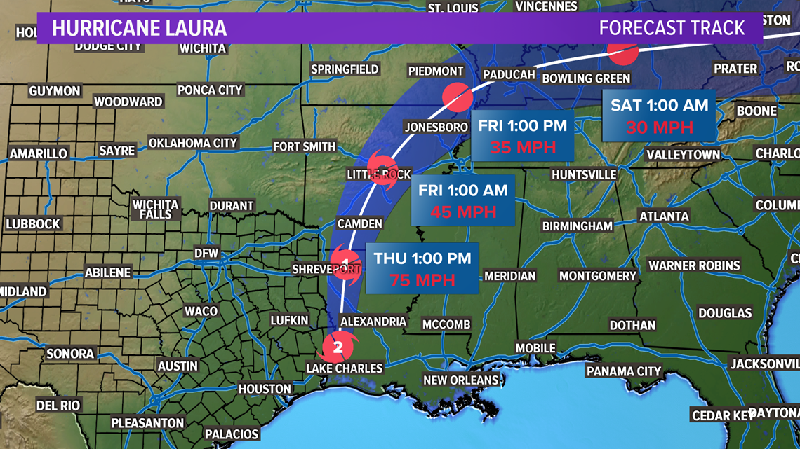 How will Hurricane Laura impact North Texas? | wfaa.com