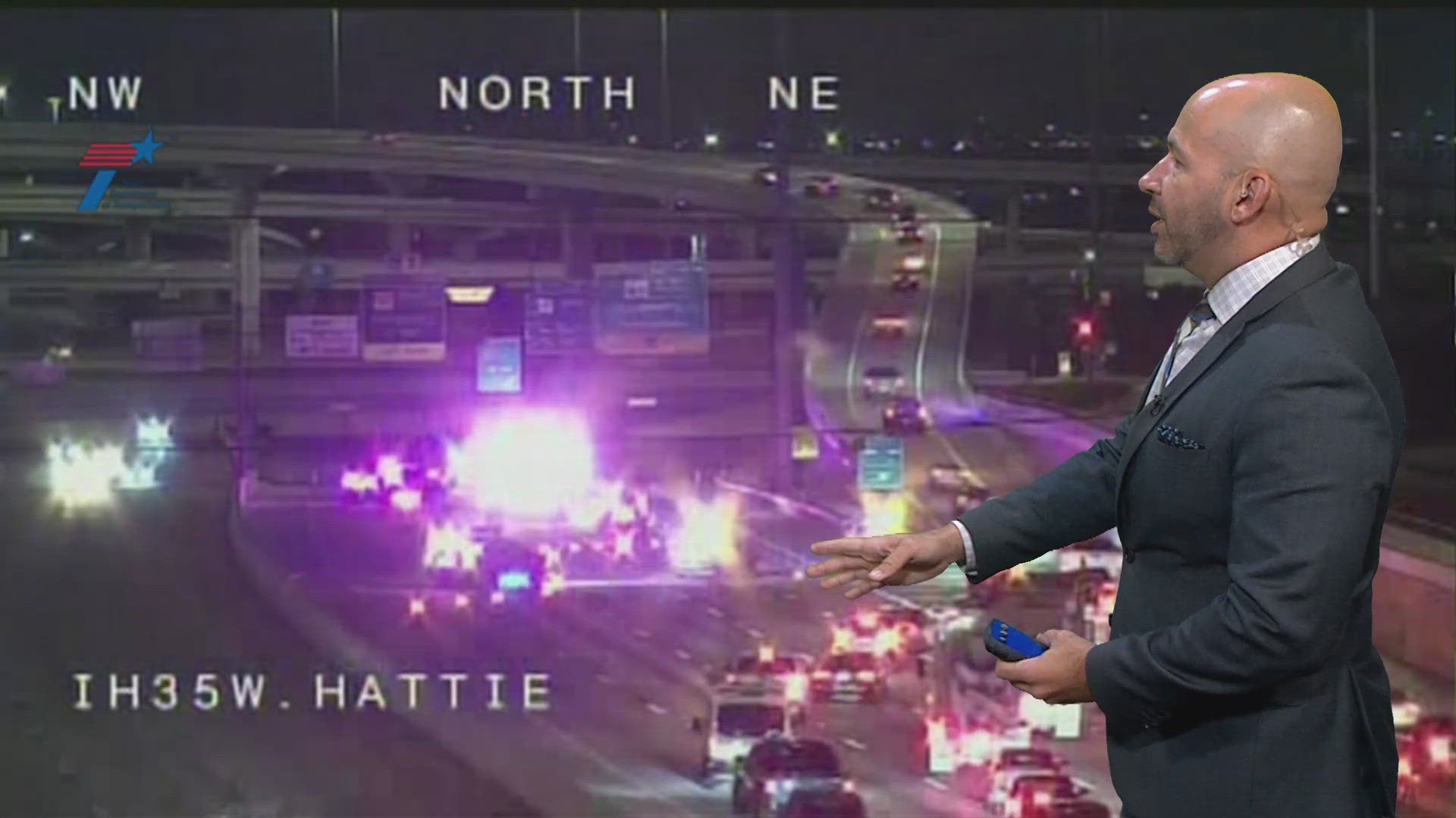 Fort Worth, Texas: Fatal crash closes I-35W | wfaa.com