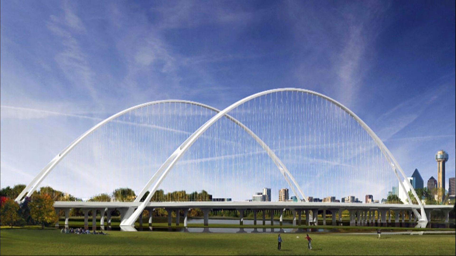 Dallas Council votes to move forward on second Calatrava bridge | wfaa.com
