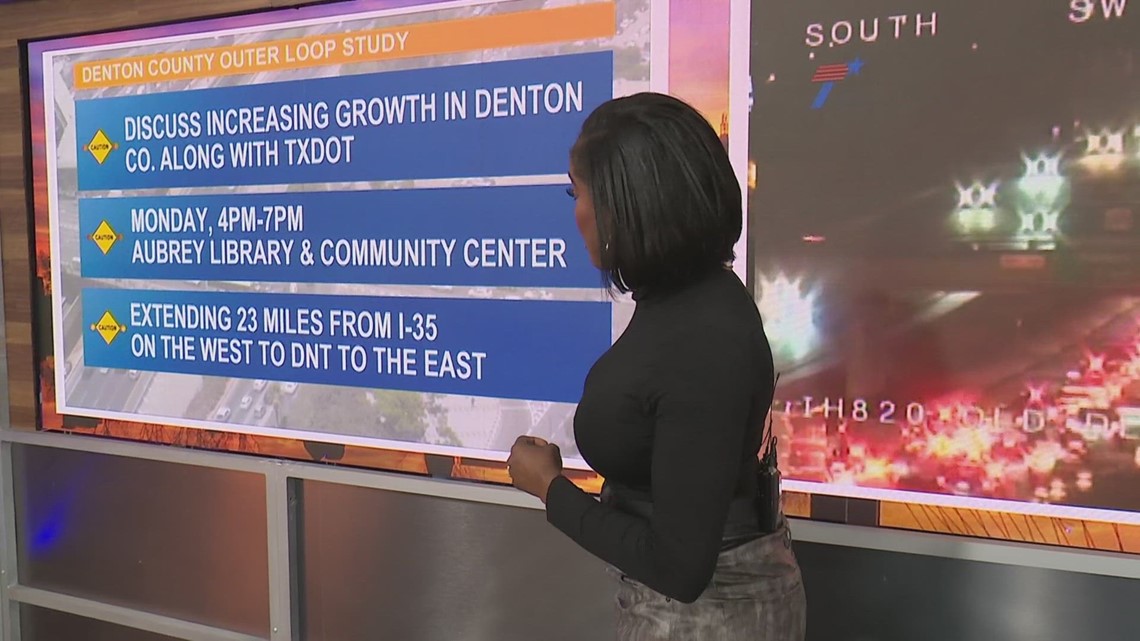 Denton County, TxDOT to host meetings to discuss Outer Loop Study | wfaa.com