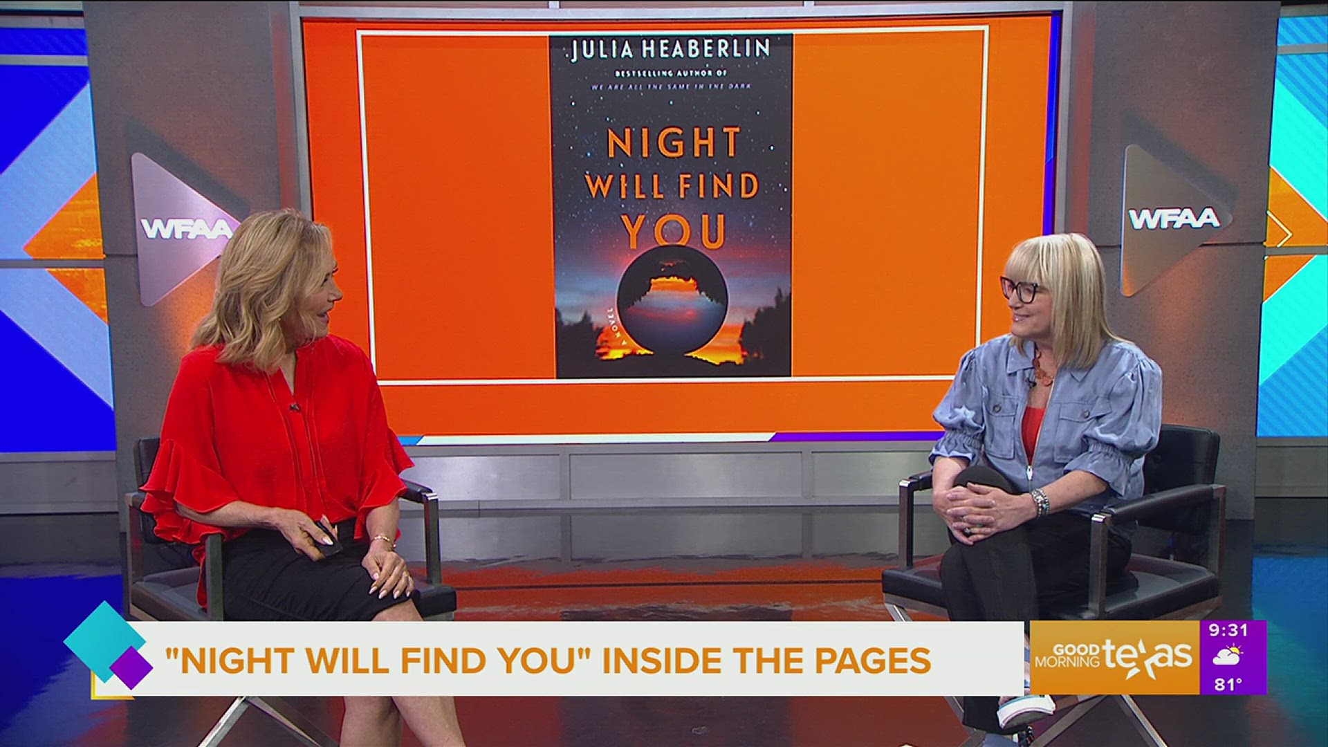 Author & North Texan Julia Heaberlin talks about her new novel | wfaa.com