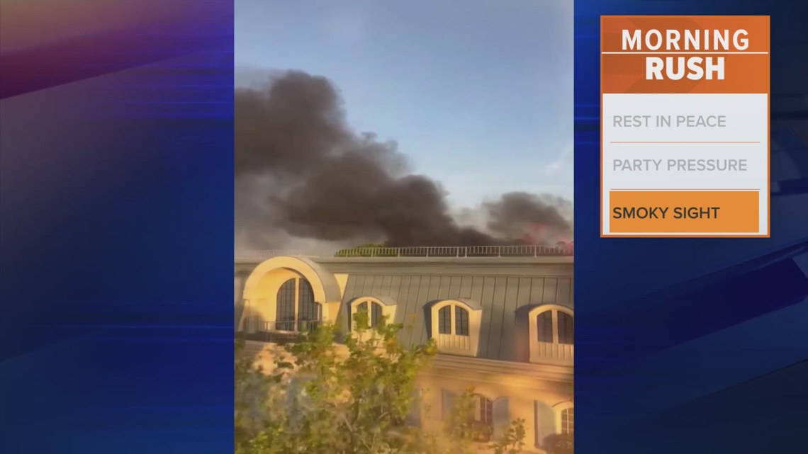 Visitors spot a cloud of smoke at Disney's EPCOT | wfaa.com