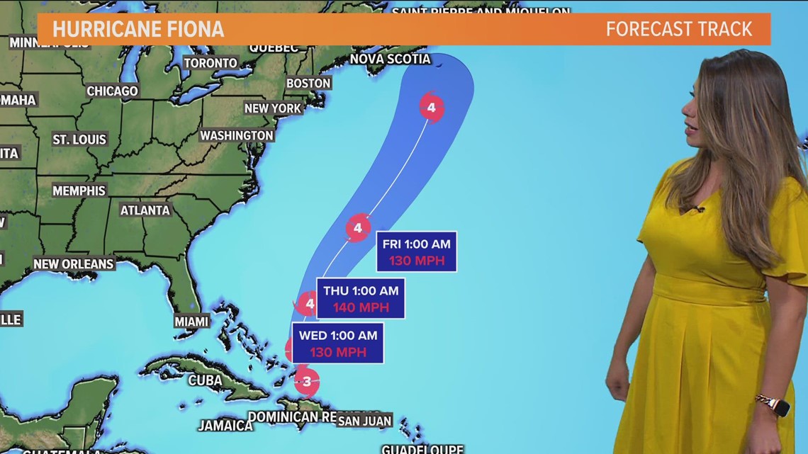 Hurricane Fiona updates: Latest path, conditions, category | wfaa.com