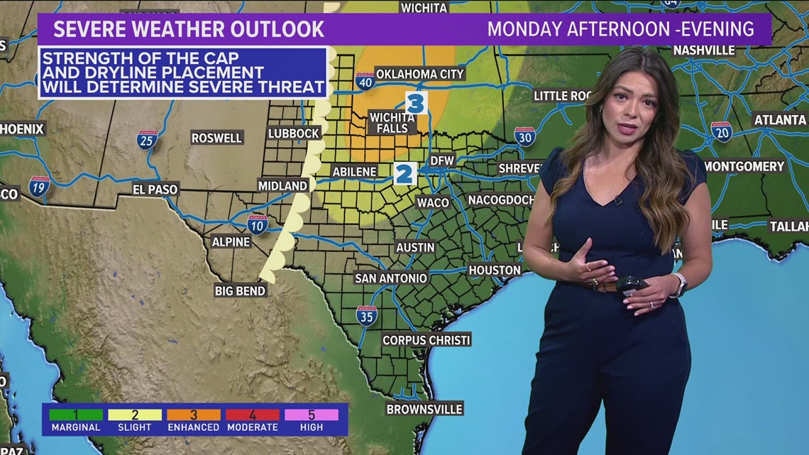 Dallas, Texas weather forecast Tuesday: More storms, heavy rain | wfaa.com