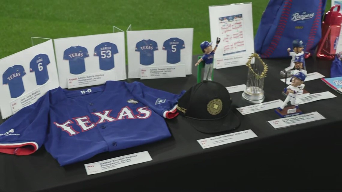 Texas Rangers Opening Day: Here's a look at the promotional giveaways ...