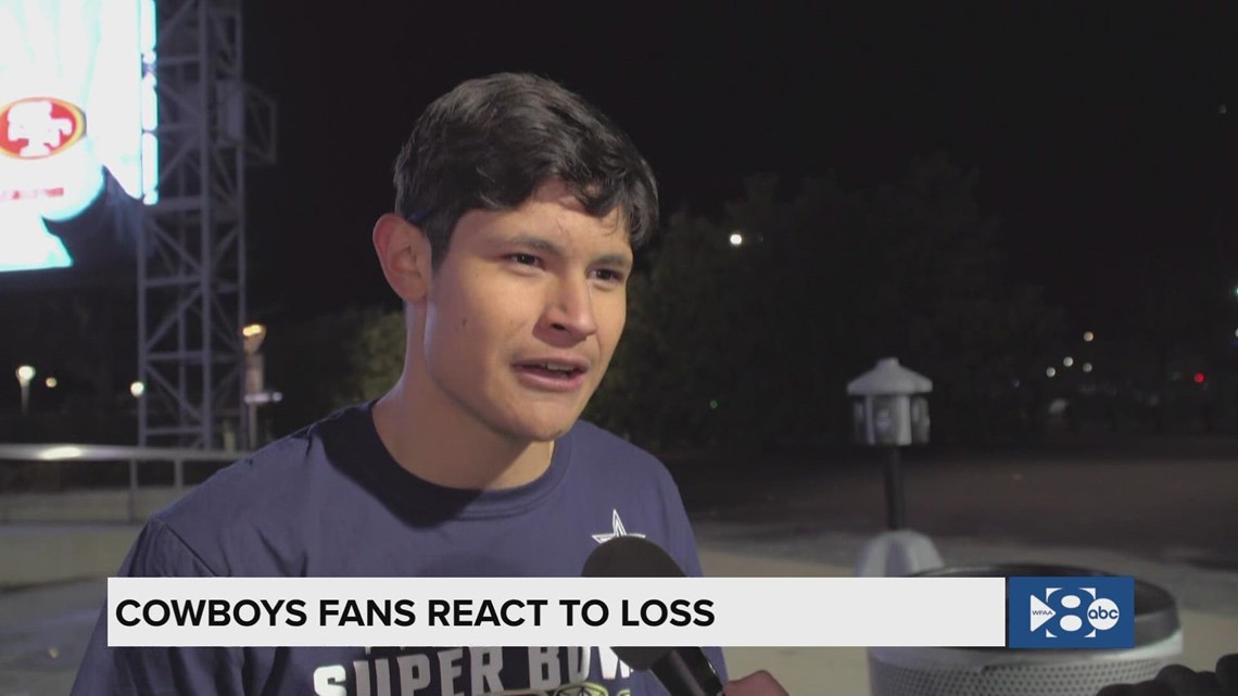 Dallas Cowboys fans heartbroken over 49ers loss | wfaa.com
