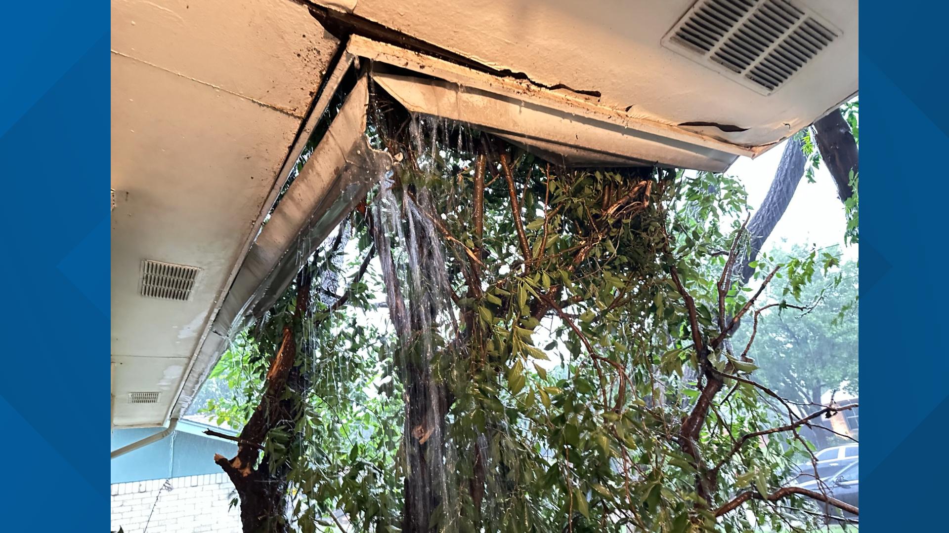 DFW severe storm damage after tornado warnings: Updates | wfaa.com