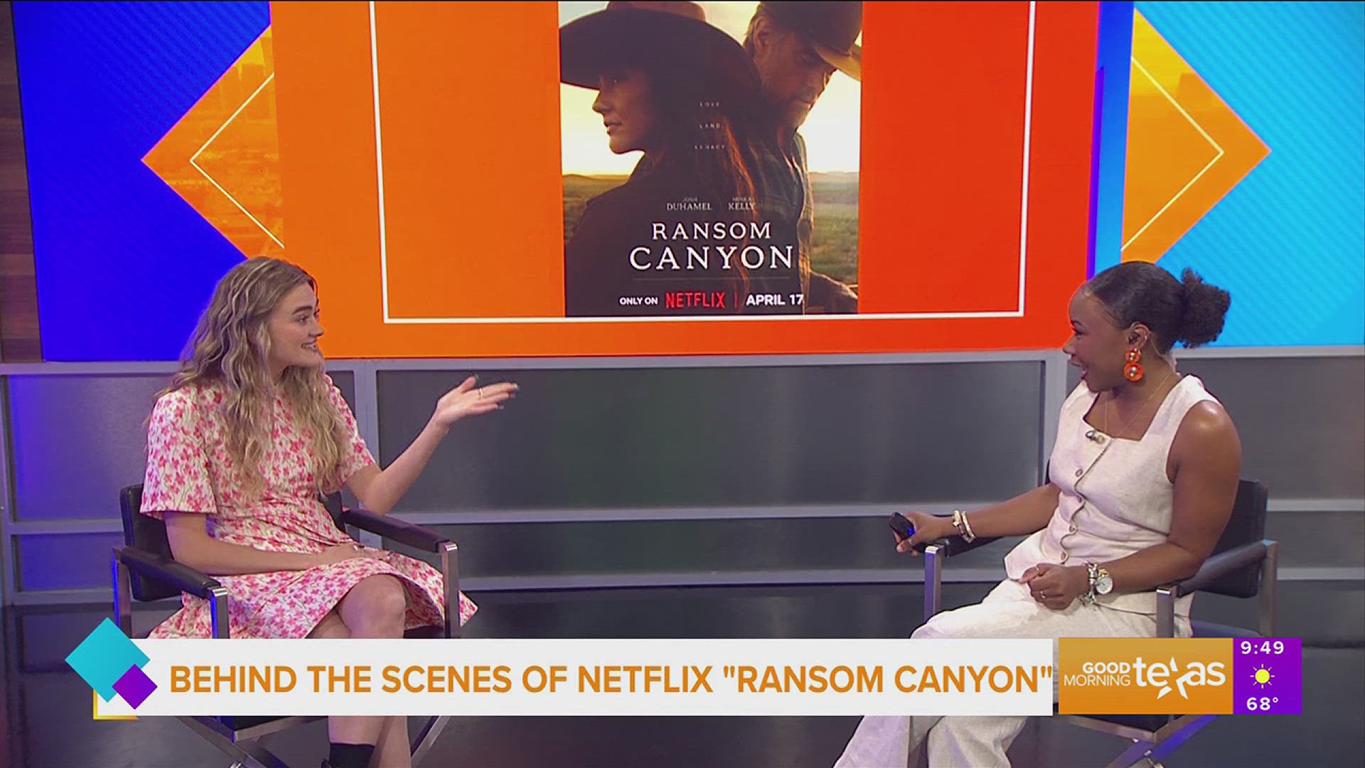Behind the Scenes of "Ransom Canyon" with Lizzy Greene | wfaa.com