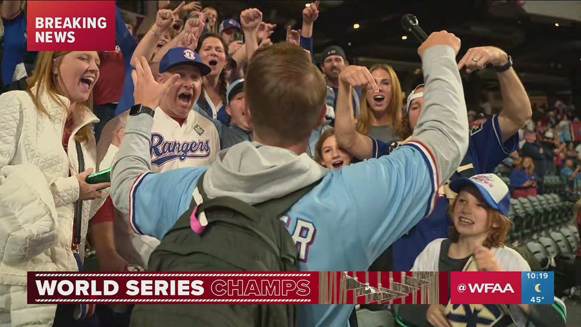 Texas Rangers fans ready to party after team wins 2023 World Series championship | wfaa.com