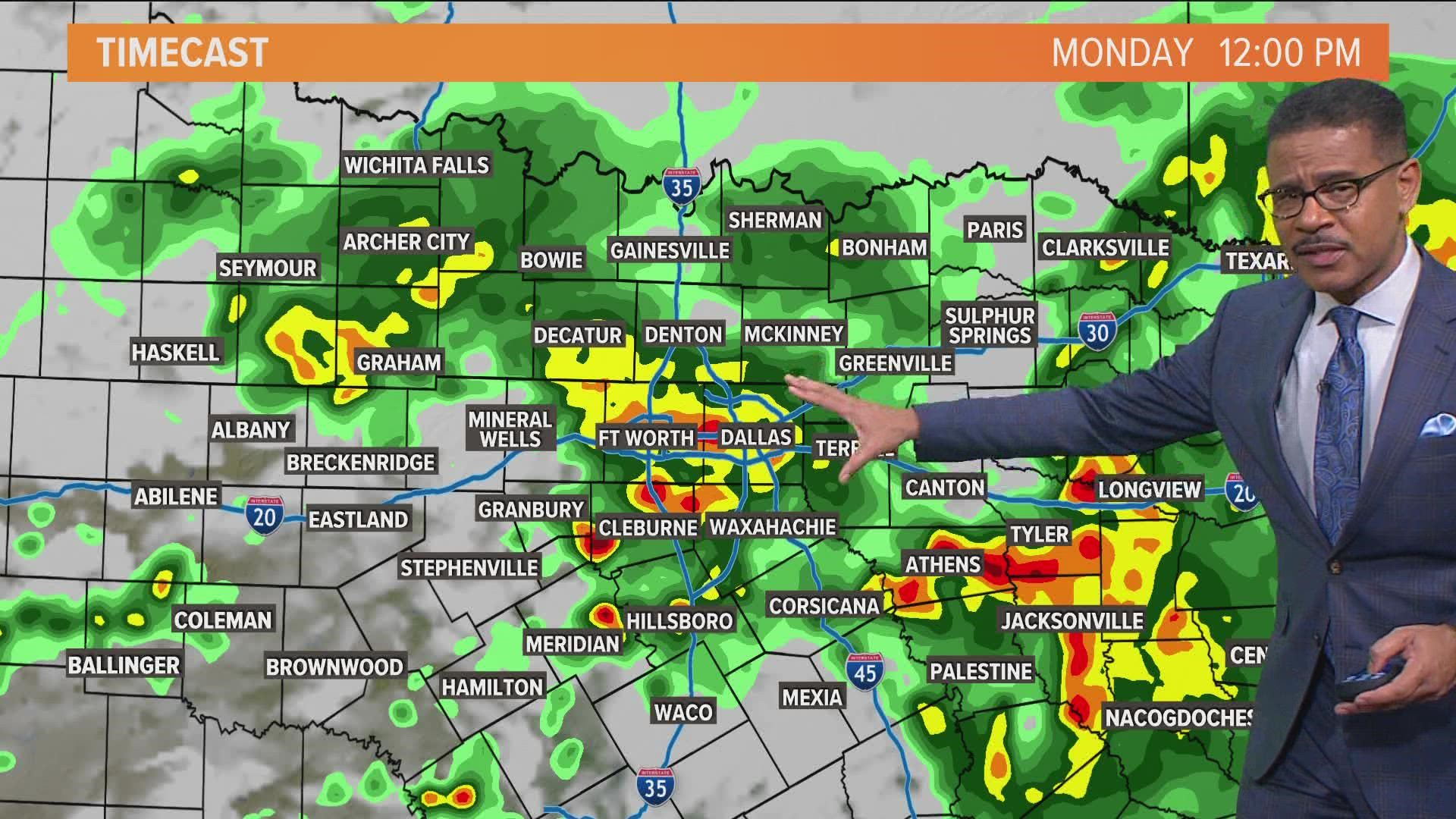 DFW weather: Tracking flood warnings, heavy rain | wfaa.com