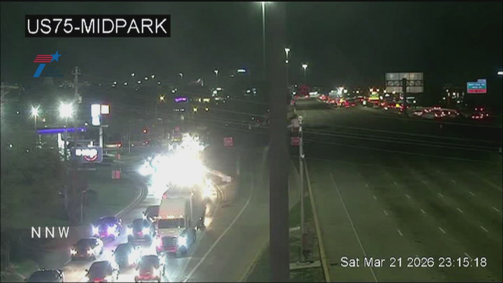 Child dies in single-vehicle crash on US 75, police say | wfaa.com