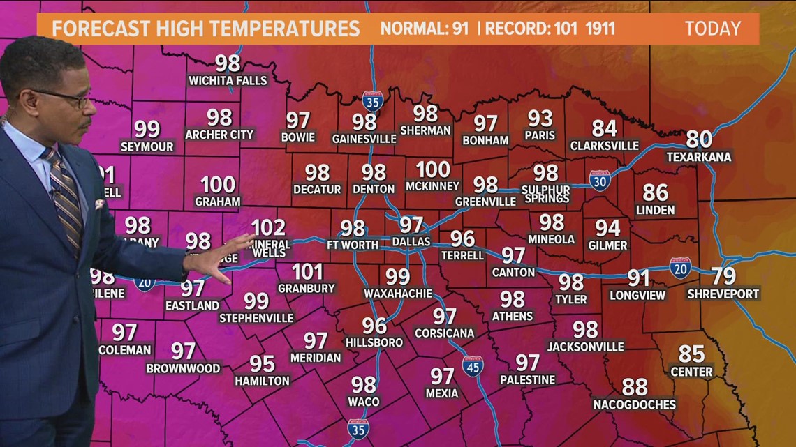 DFW weather: What we're expecting Friday and into the weekend | wfaa.com