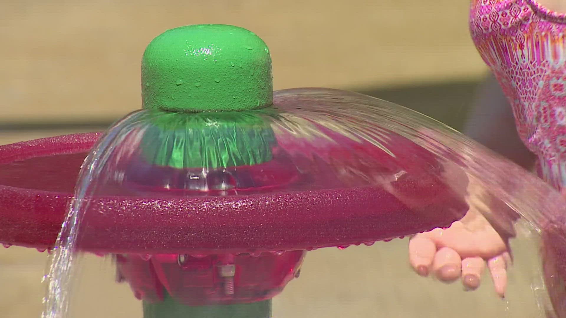 Mesquite, Texas opens its first spray pad | wfaa.com