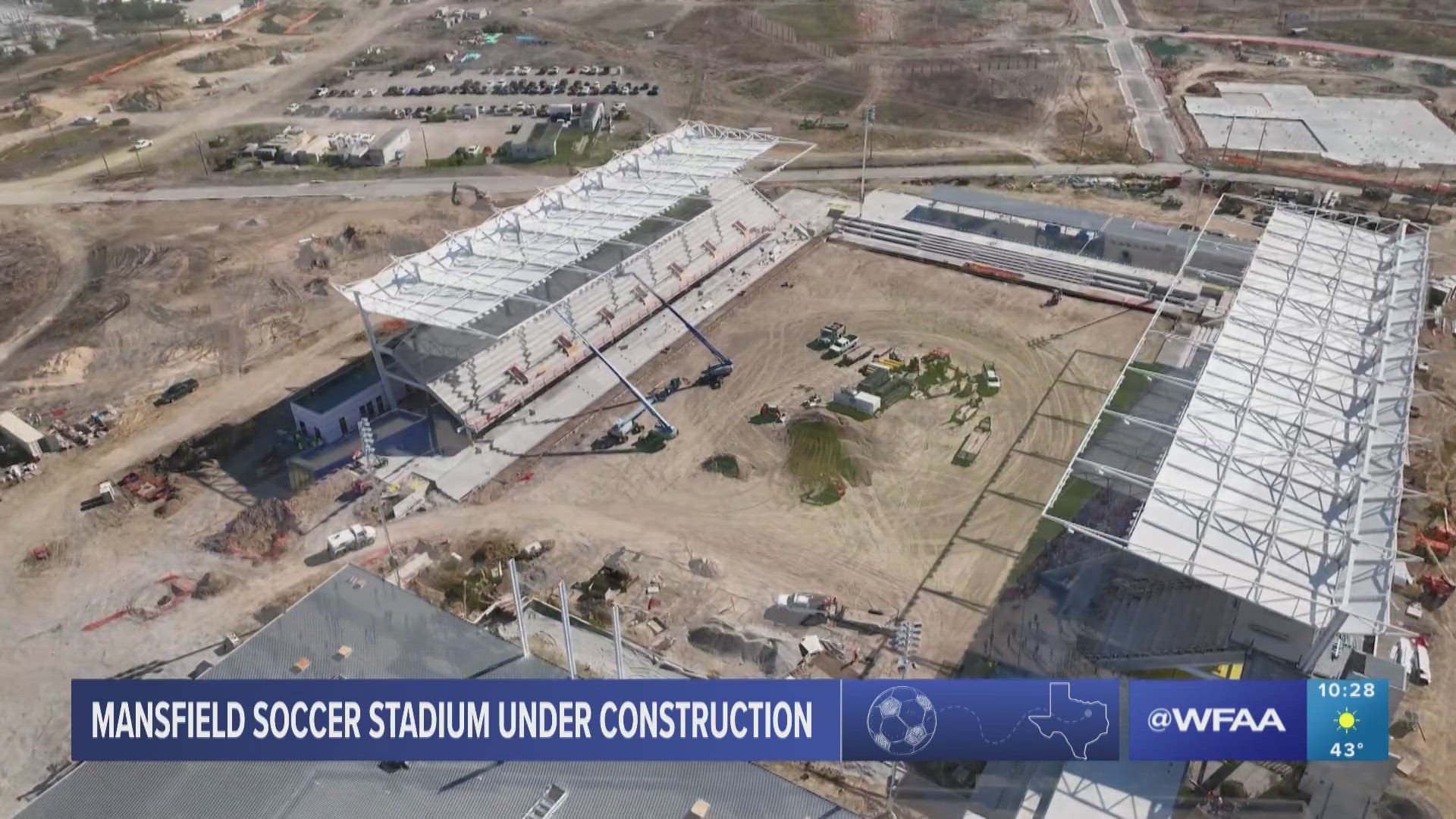 Mansfield soccer stadium under construction for World Cup era | wfaa.com
