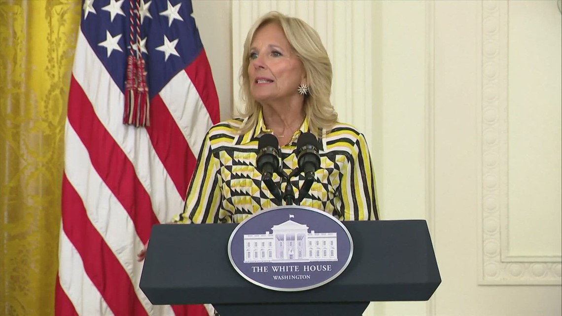 First Lady Jill Biden's office describes her COVID-19 symptoms as mild ...
