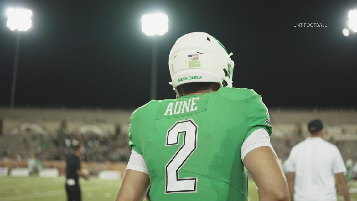 University of North Texas' Austin Aune is the oldest D1 college ...