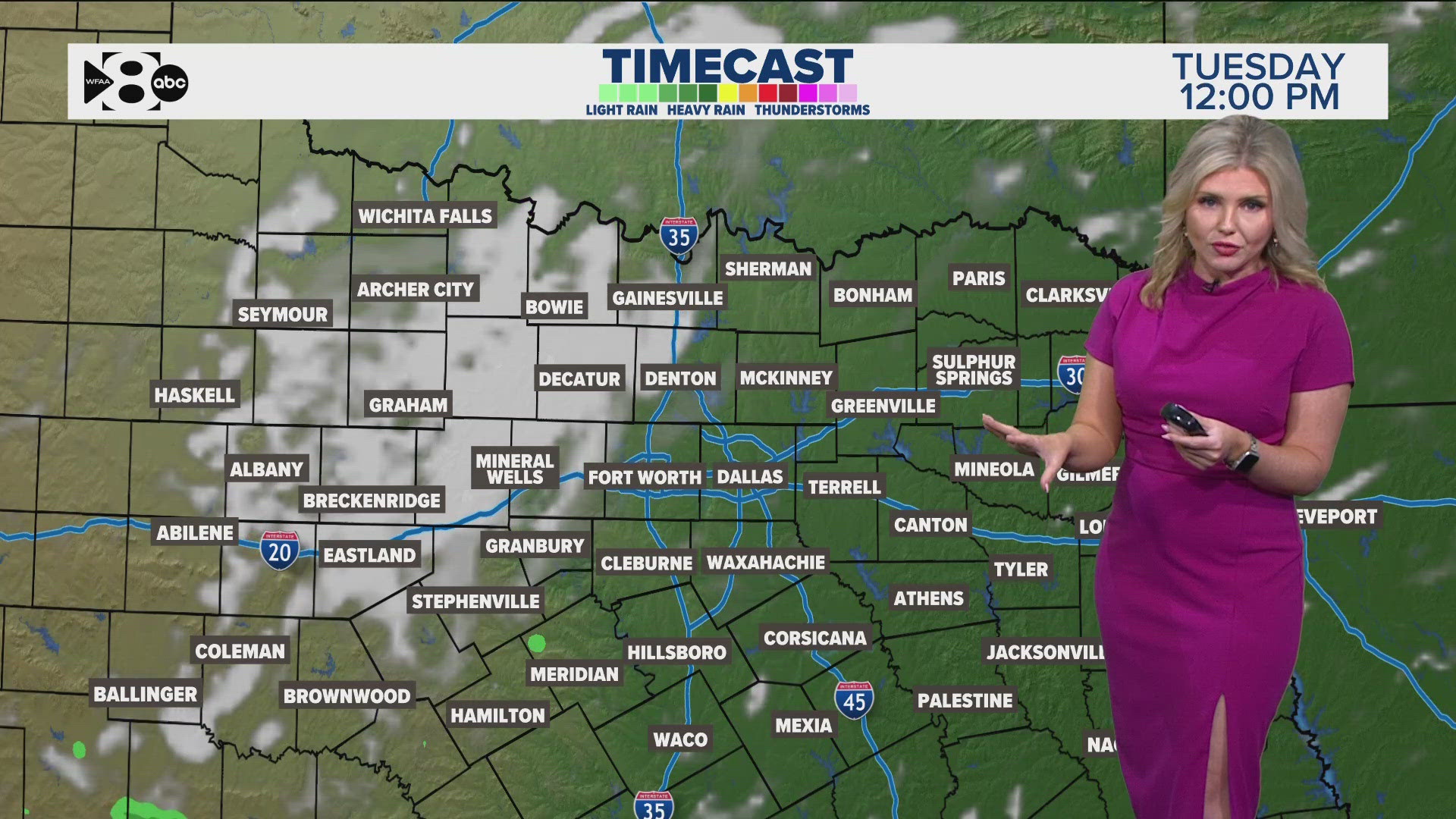 How to watch: Pete Delkus offers 8:30 p.m. weather updates on WFAA+ ...