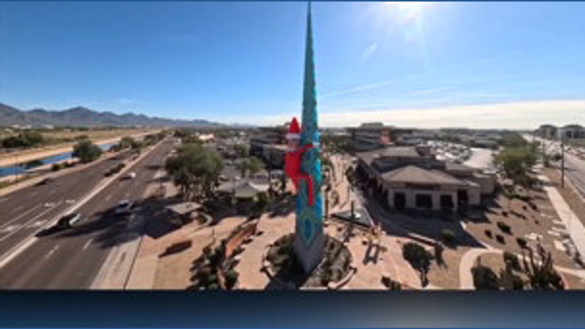 Giant Elf on the Shelf brings Christmas cheer in Arizona | wfaa.com