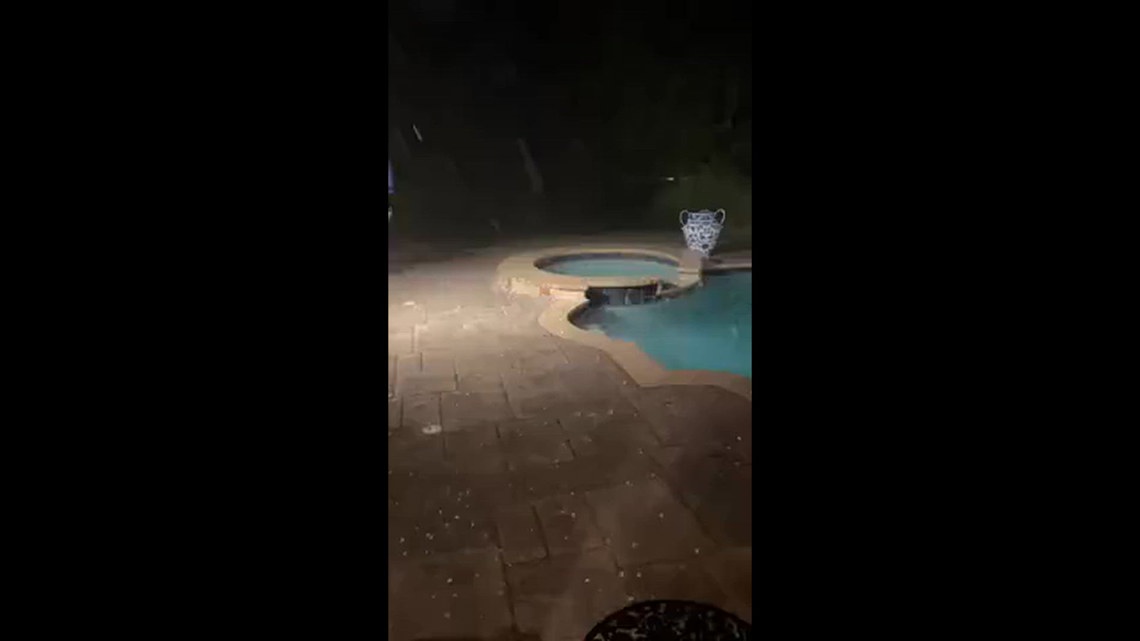Hail Storm in Frisco | wfaa.com