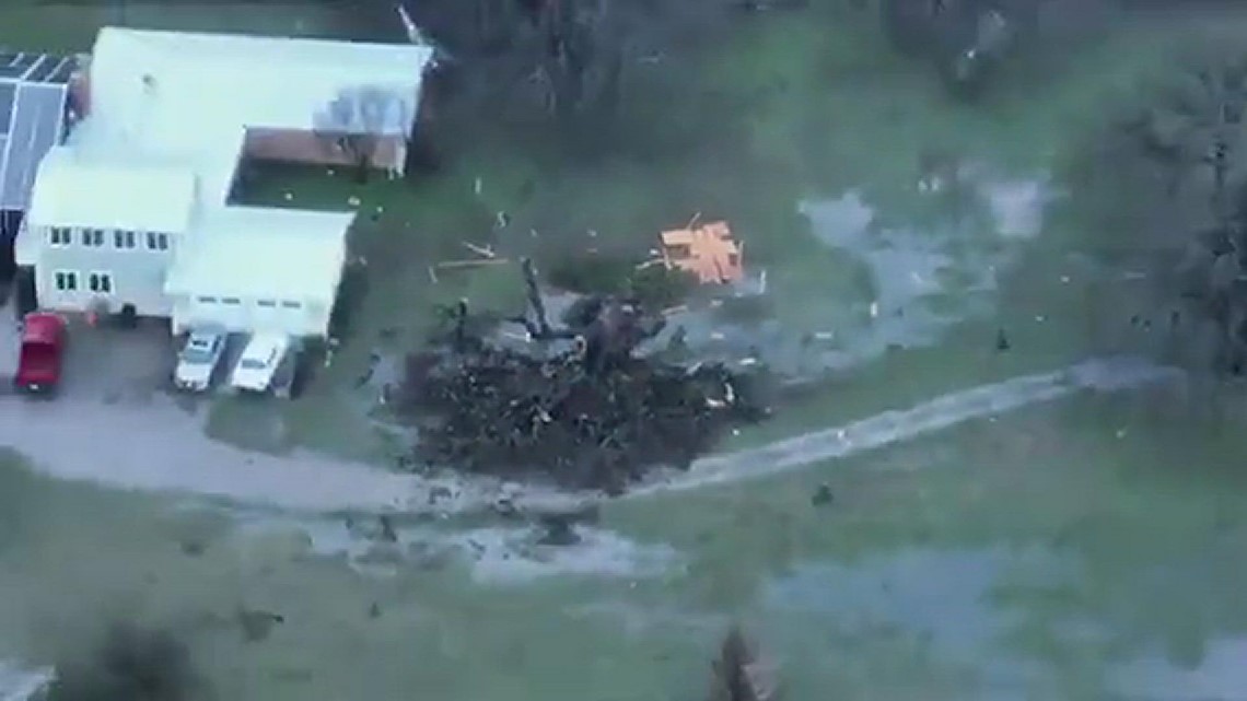 Damaged by tornado in Decatur, Texas, on December 13, 2022 | wfaa.com