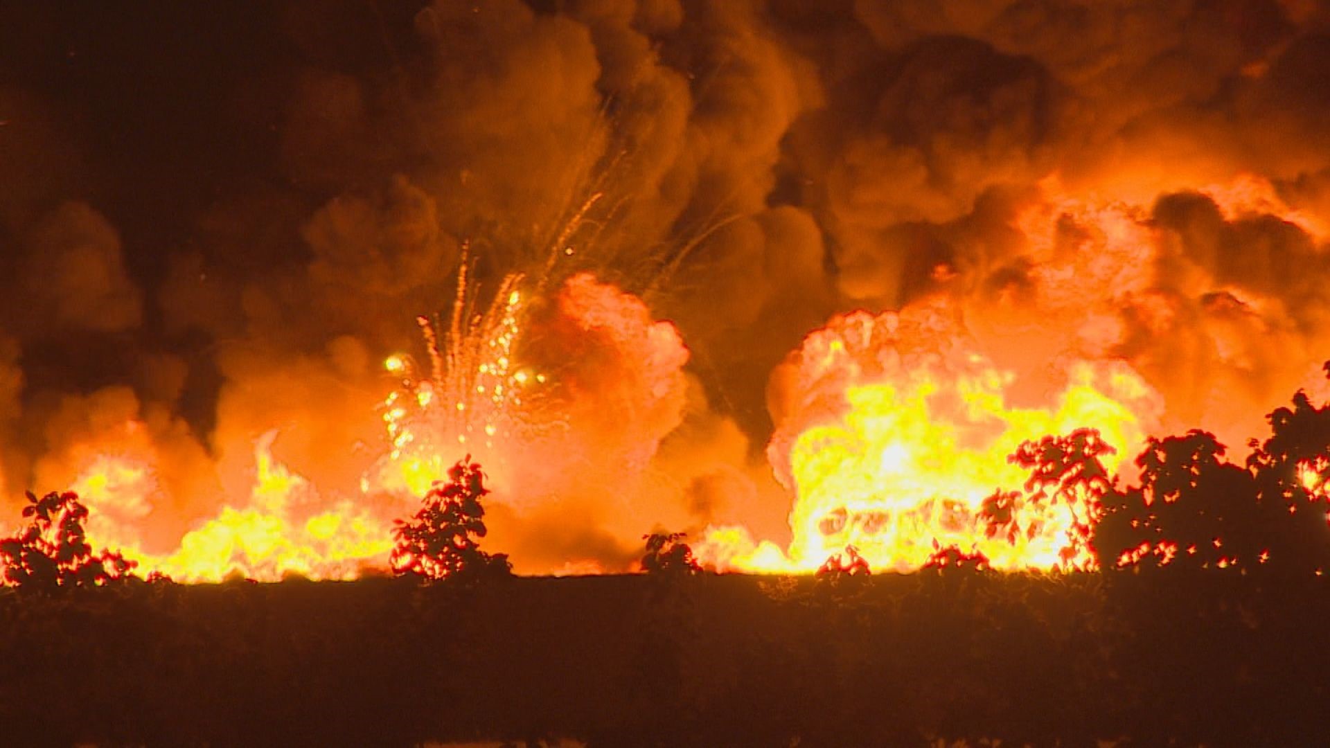 Fire at Grand Prairie's Poly-America factory could burn for days | wfaa.com