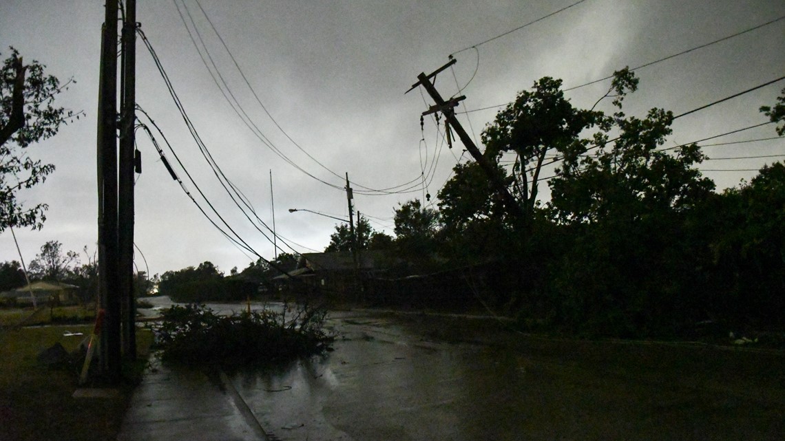 Aerial footage shows storm damage from Dallas to Sachse | wfaa.com