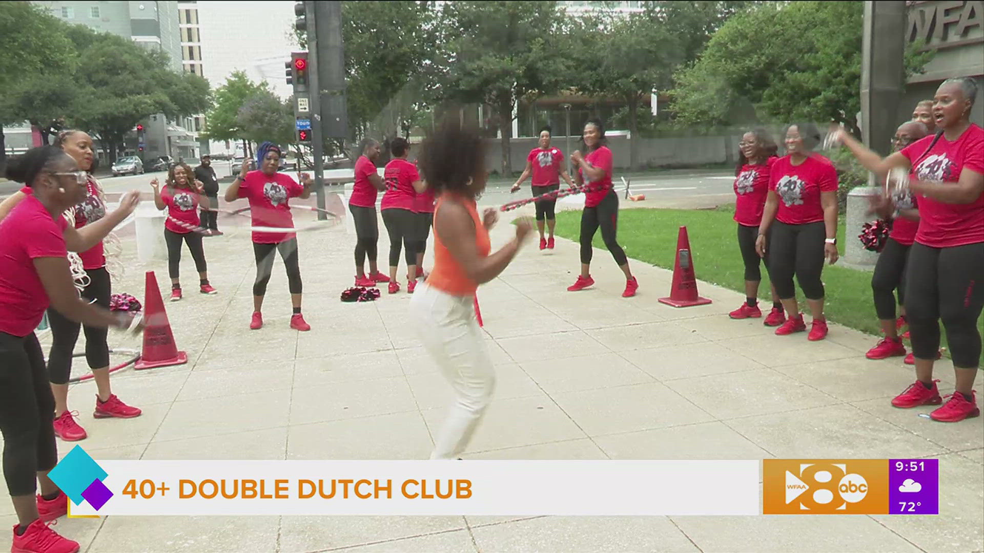 Staying fit with the 40+ Double Dutch Club | wfaa.com