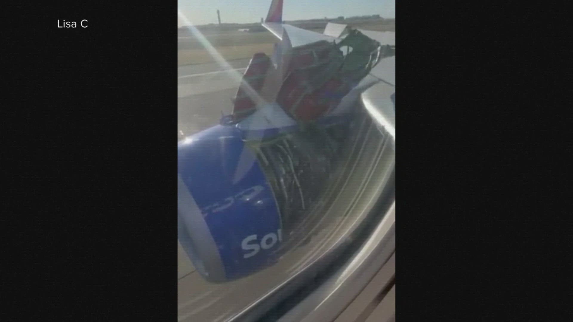 Southwest Airlines plane engine cover peels off shortly after takeoff ...