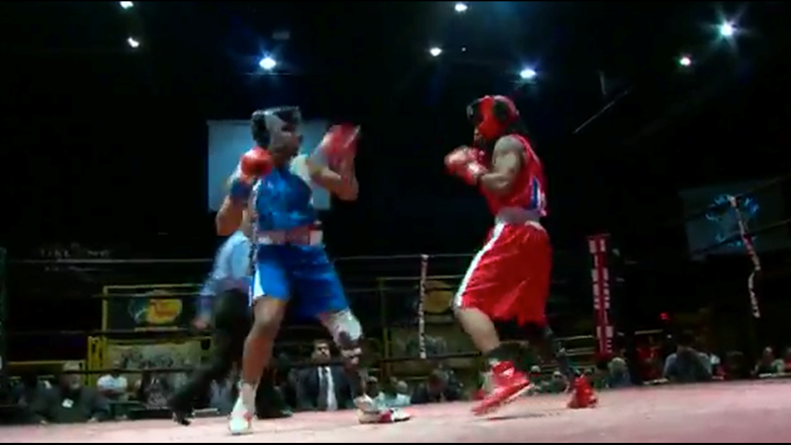Amputee boxer teaches us all to 'never fold' | wfaa.com