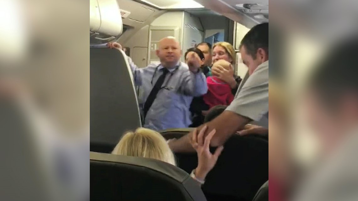 Video shows intense moments between passengers, American Airlines crew ...