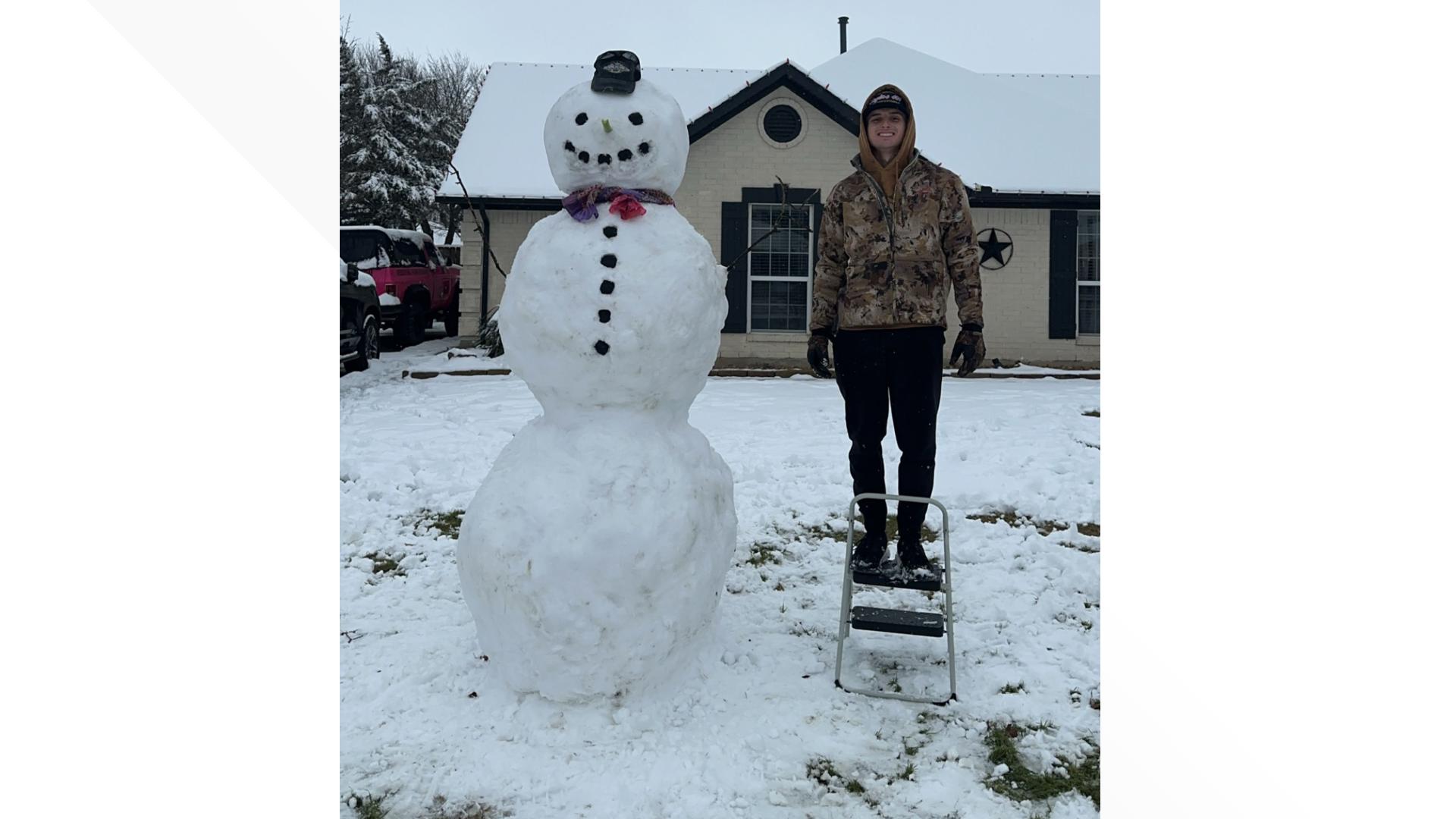 Dallas-Fort Worth snow forecast: Latest road conditions, snow fall ...